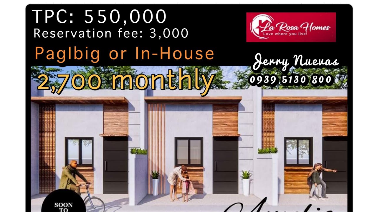 Baras | La Rosa Homes - House and Lot in Baras Rizal - HSRC - YouTube