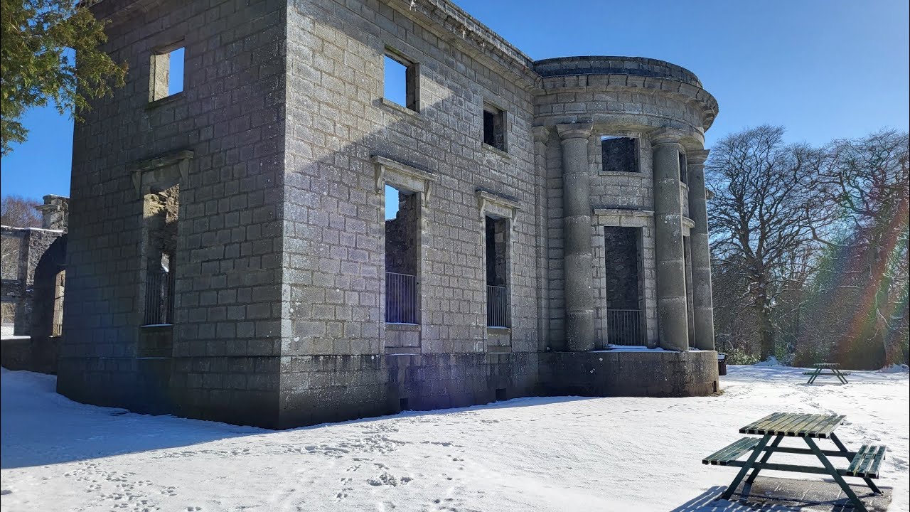 Mansion house in Scotland, Aberdeenshire, Peterhead, Mintlaw. - YouTube