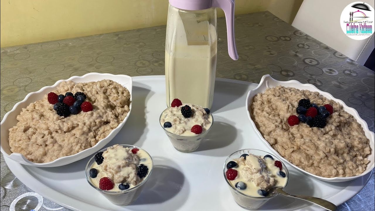 Sombi Guerté /Rice Pudding with Peanut powder /Riz au lait avec ...