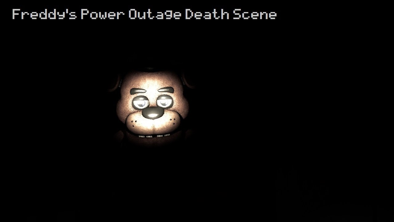 [SFM FNAF] Freddy's Power Outage Death Scene - YouTube