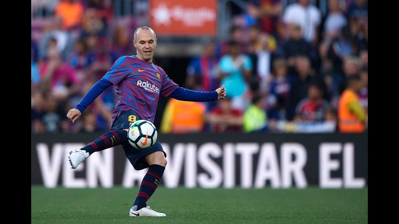 Andrés Iniesta's 🇪🇸 Long Range Goal ⚽ 🥅 - YouTube