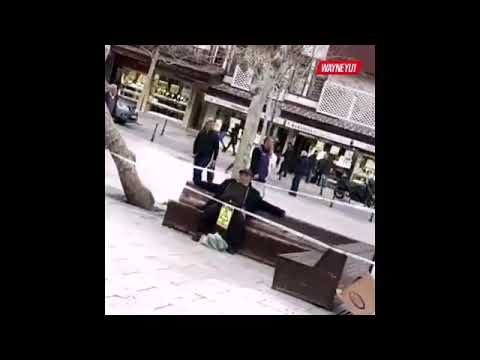 SOKAĞA ÇIKMA YASAĞINA UYMAYAN YAŞLI İNSANLAR