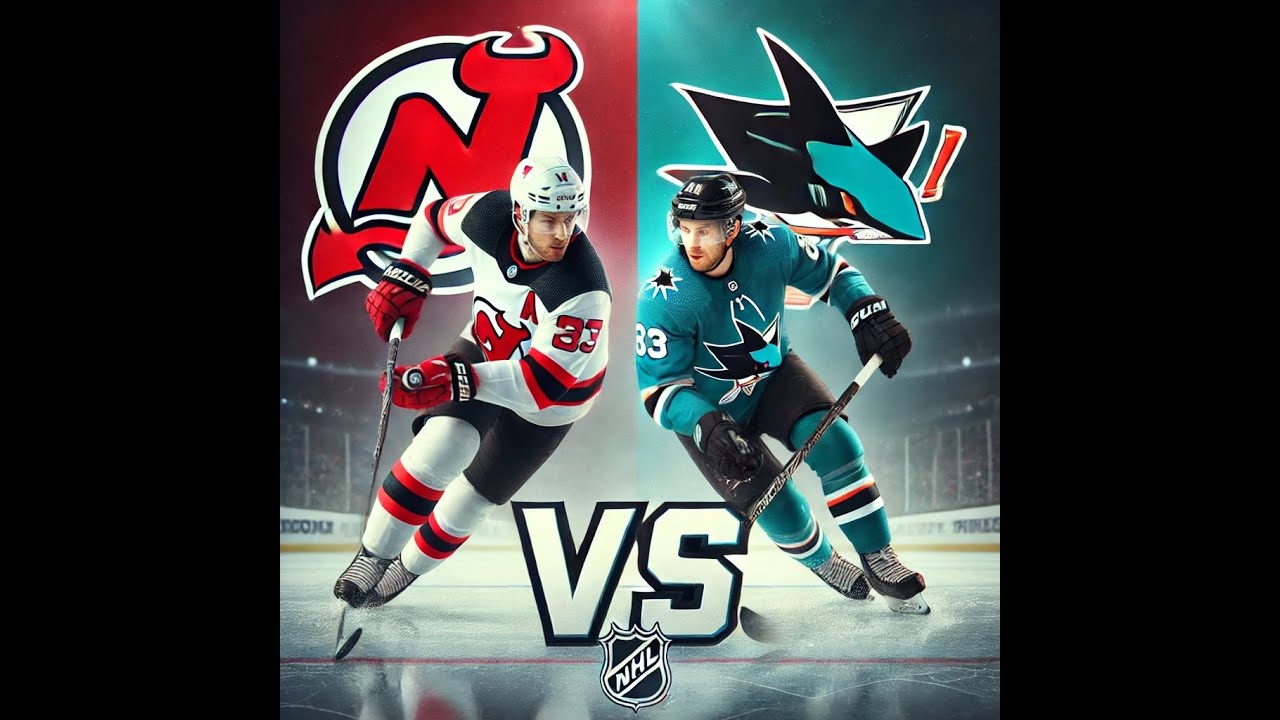 New Jersey Devils vs San Jose Sharks | 2.27.2024 | EA NHL 24 - YouTube