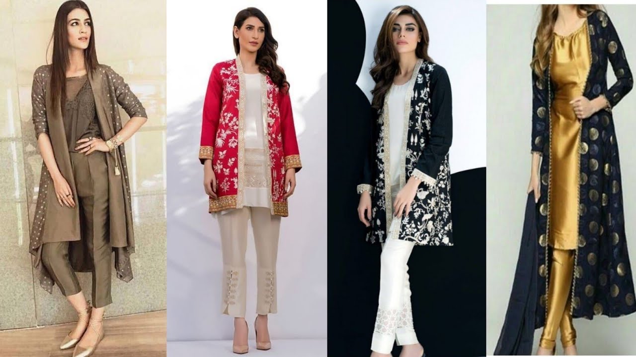 Latest Long and Short Net Shrug Design/ Top 30 Party Wear Long Shrug ...