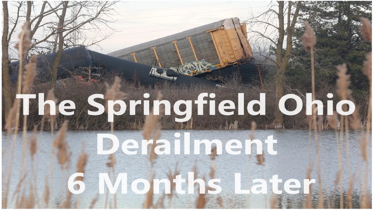 The Springfield OH Derailment 6 months later - YouTube
