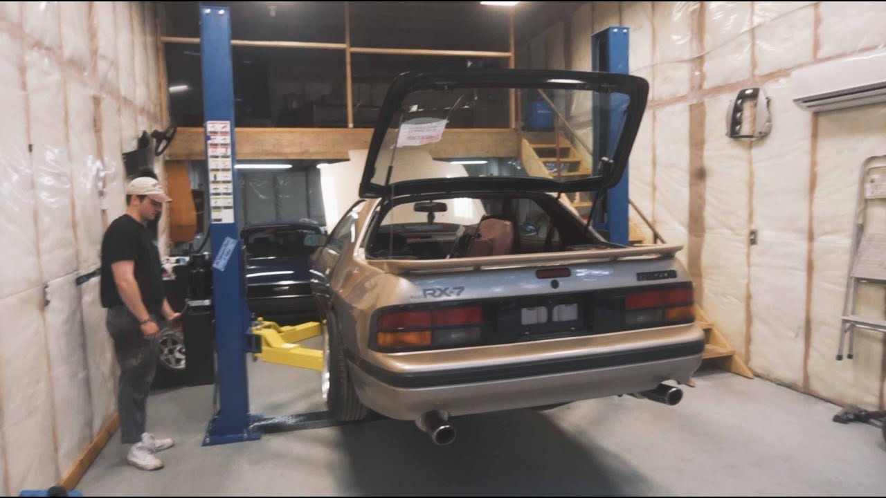 FC RX7 MANUAL SWAP (EPISODE 3) FIRST START! - YouTube