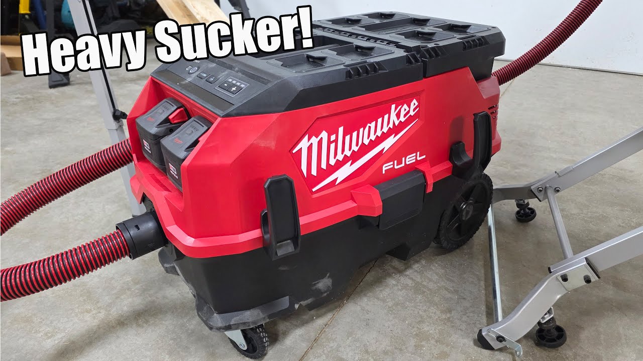 Milwaukee M18 FUEL 9-Gallon Dust Extractor Review: Is This the ULTIMATE ...
