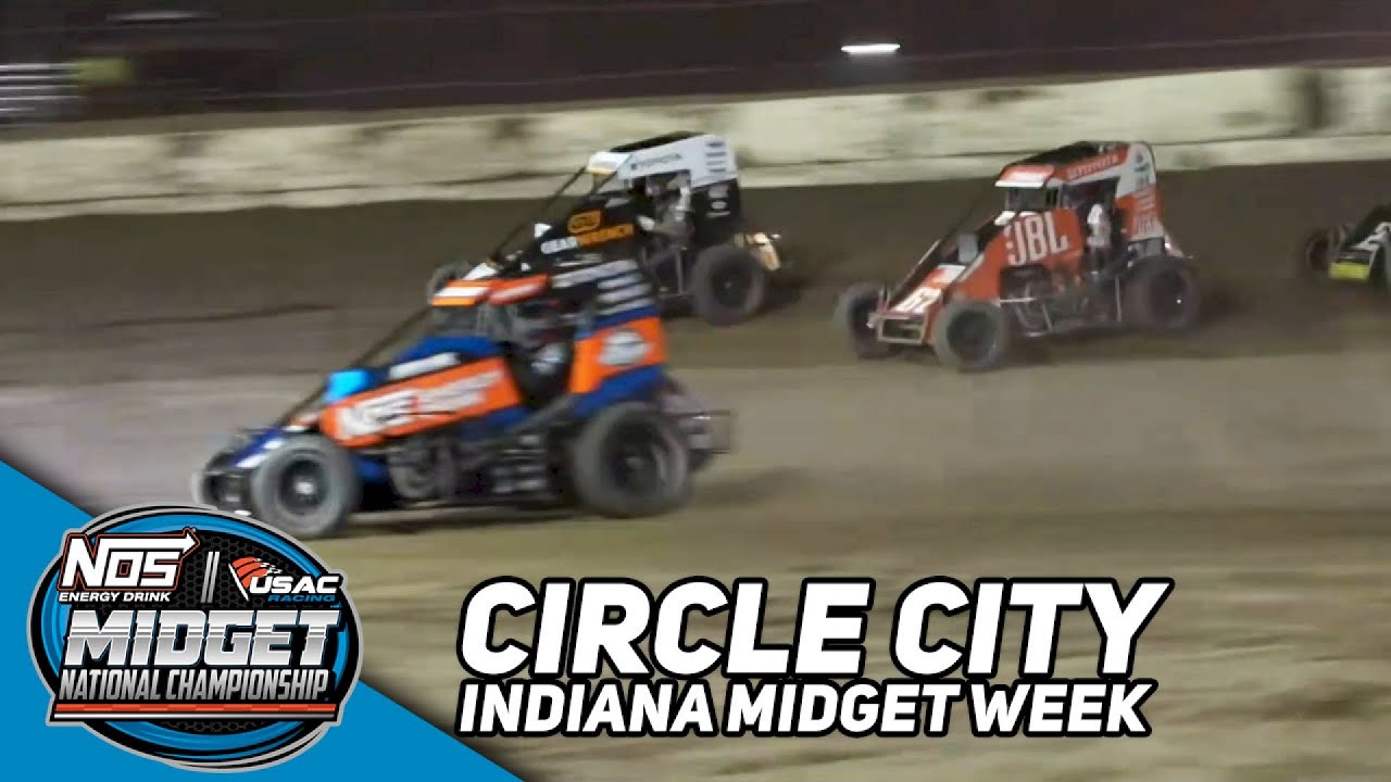 HIGHLIGHTS: USAC NOS Energy Drink National Midgets | Circle City ...
