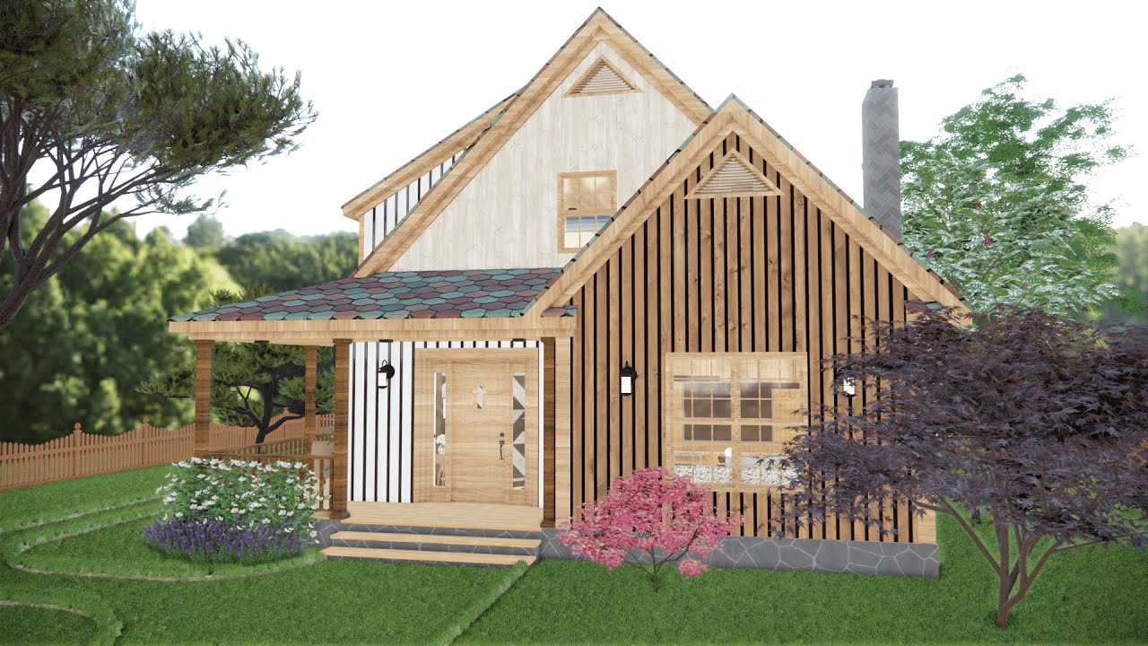 Tiny Yet Spacious Small Home | 8.6x10m (28x33ft) | Cozy & Functional ...