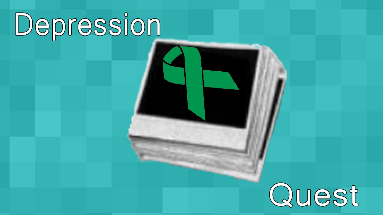Depression Simulation - Depression Quest Walkthrough Gameplay - YouTube