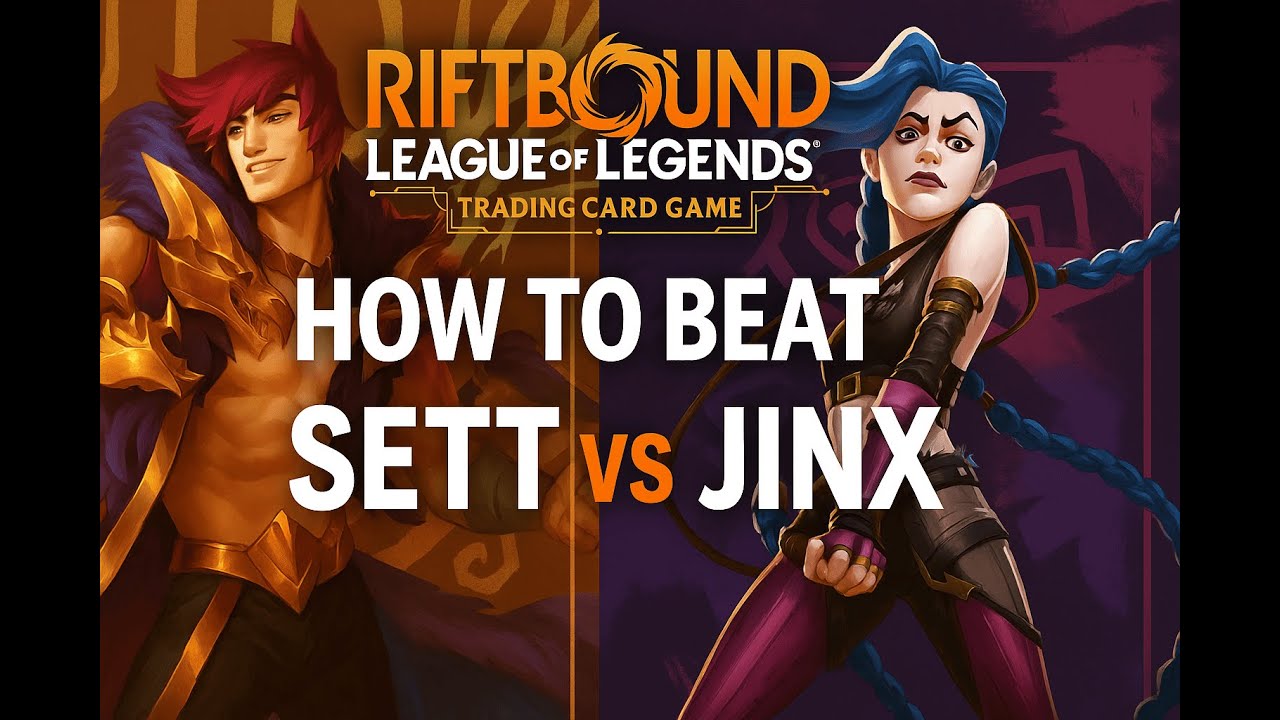 How to Beat Jinx!? (Riftbound Matchup: Sett vs Jinx) - YouTube
