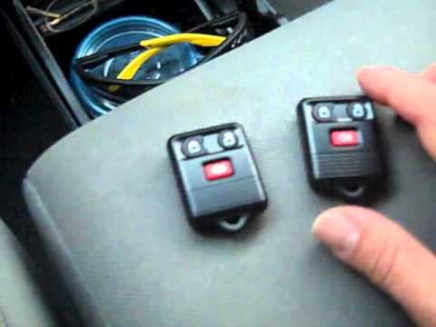 2006 Ford F-250 Super Duty Keyless Entry FOB Programming - YouTube