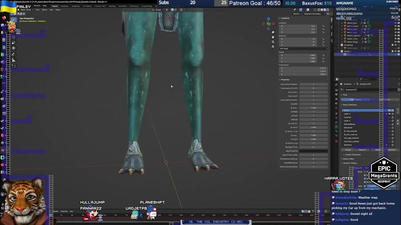 Unreal Engine MMO #1253 - Character rigging - YouTube