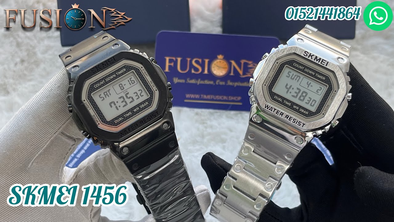 “Time Fusion”⌚️Original SKMEI 1456 Watch Collection-2023.☎️01521441864 ...