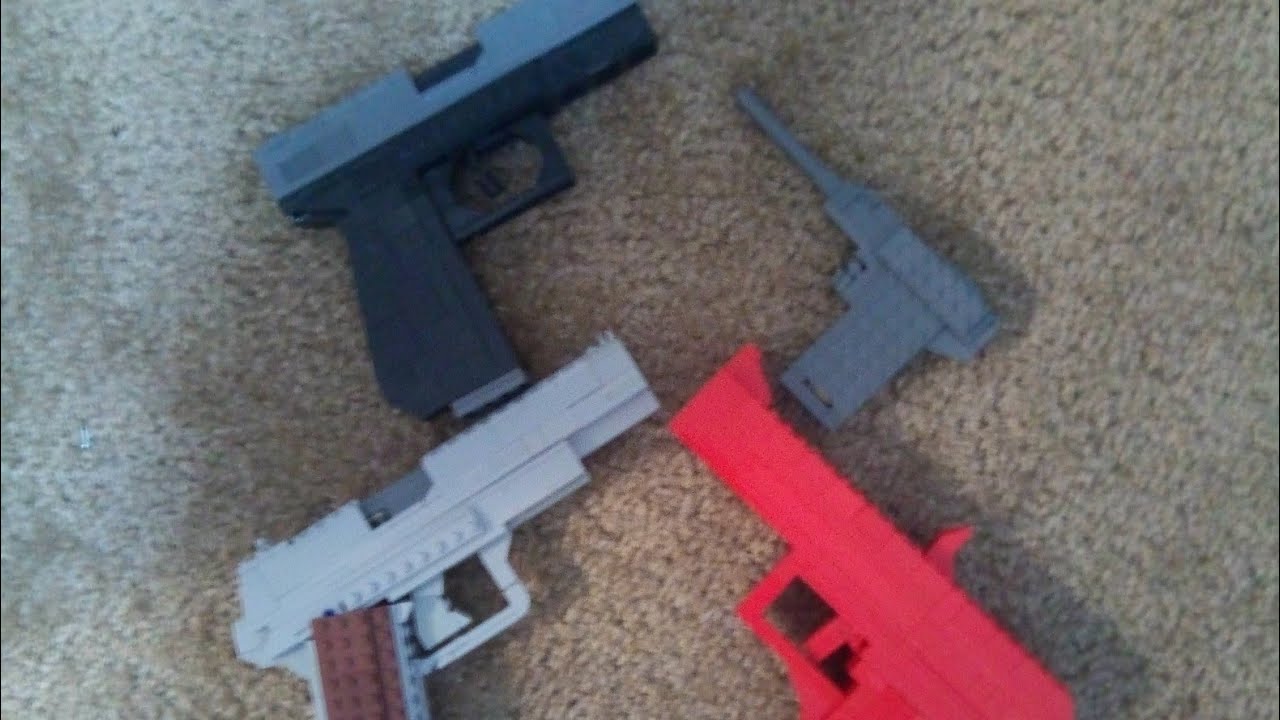 All of my Lego Gun Reloads - YouTube