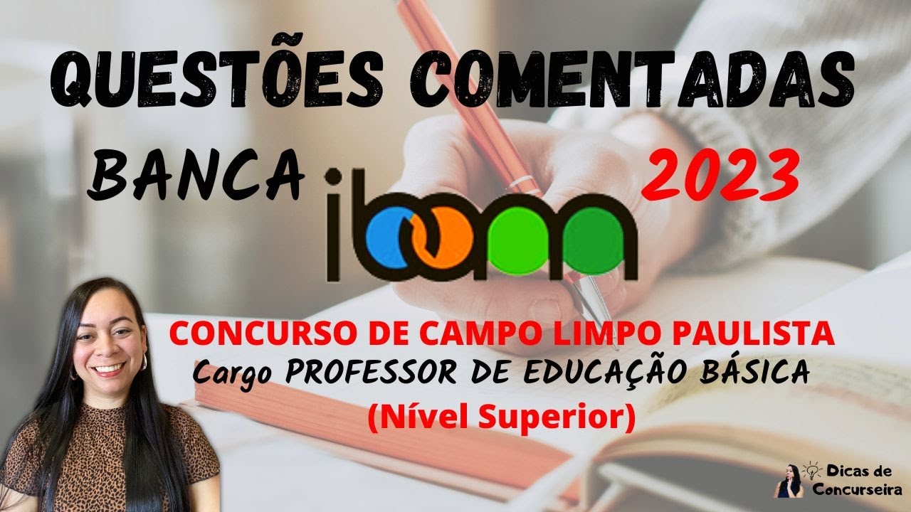 Questões IBAM de Português | Concurso Campo Limpo Paulista 2023 (Nível ...