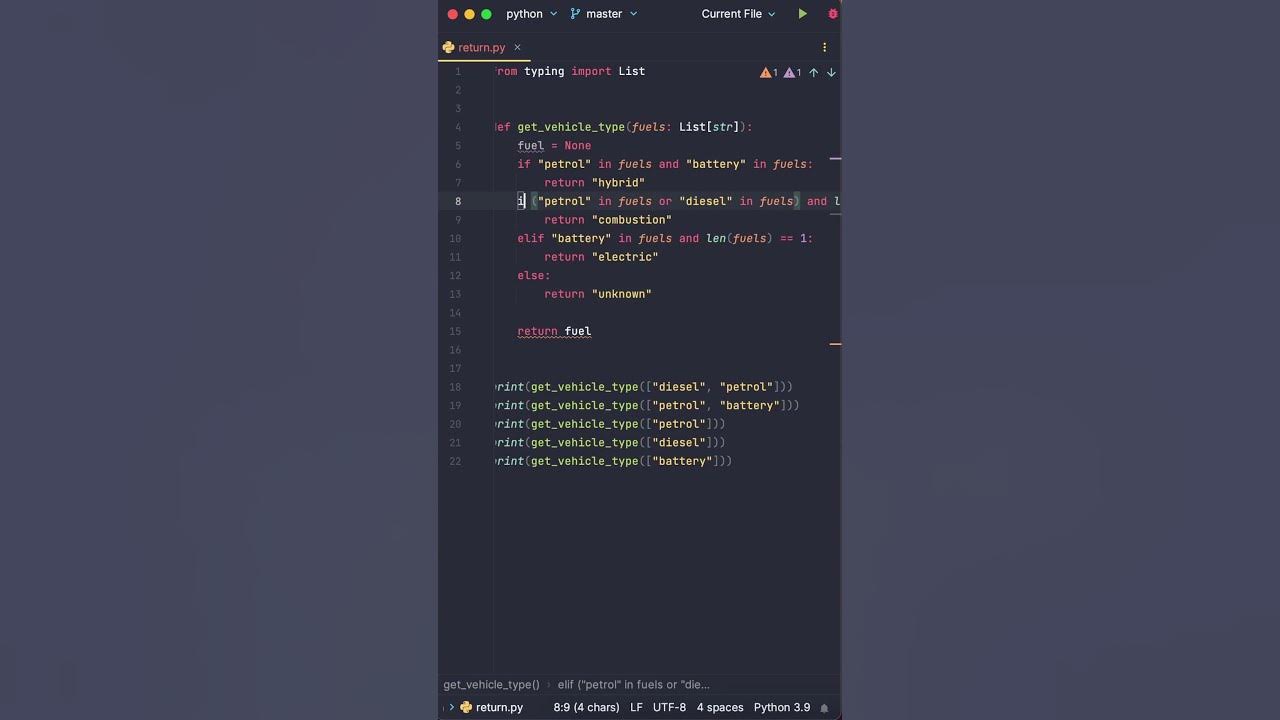 Stop Using The Else Keyword In Python Python Coding Programming Pythontricks Youtube