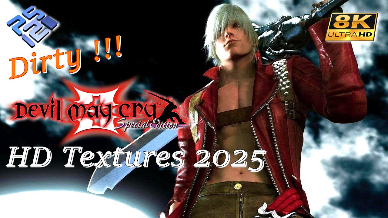 Devil May Cry 3 Special Edition~ 8K PCSX2 Dirty HD Textures PS2 PC ...