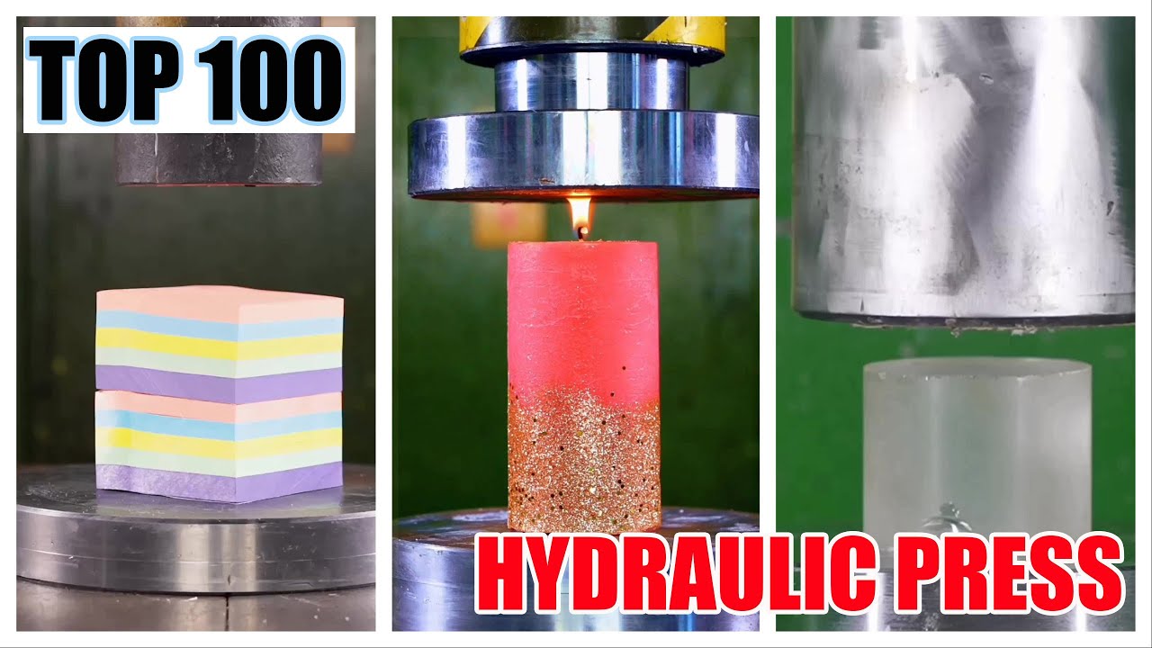 Top 100 Most Satisfying Hydraulic Press Crushes 🔥 Ultimate Crushing ...