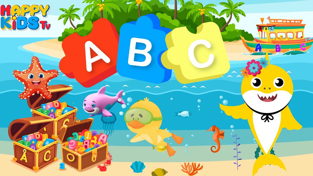"Sing ABCs with Baby Shark! Fun Nursery Rhymes for Kids 🎶" - YouTube
