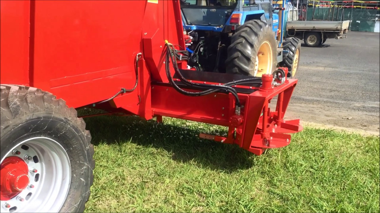 Side delivery S Series Orchard spreader - YouTube