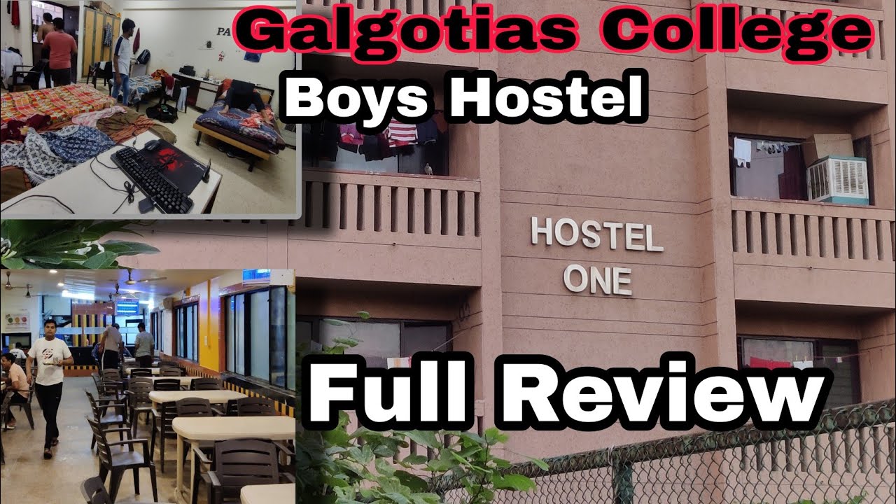 Galgotias College| Hostel One | College Hostel #galgotias #gcet # ...