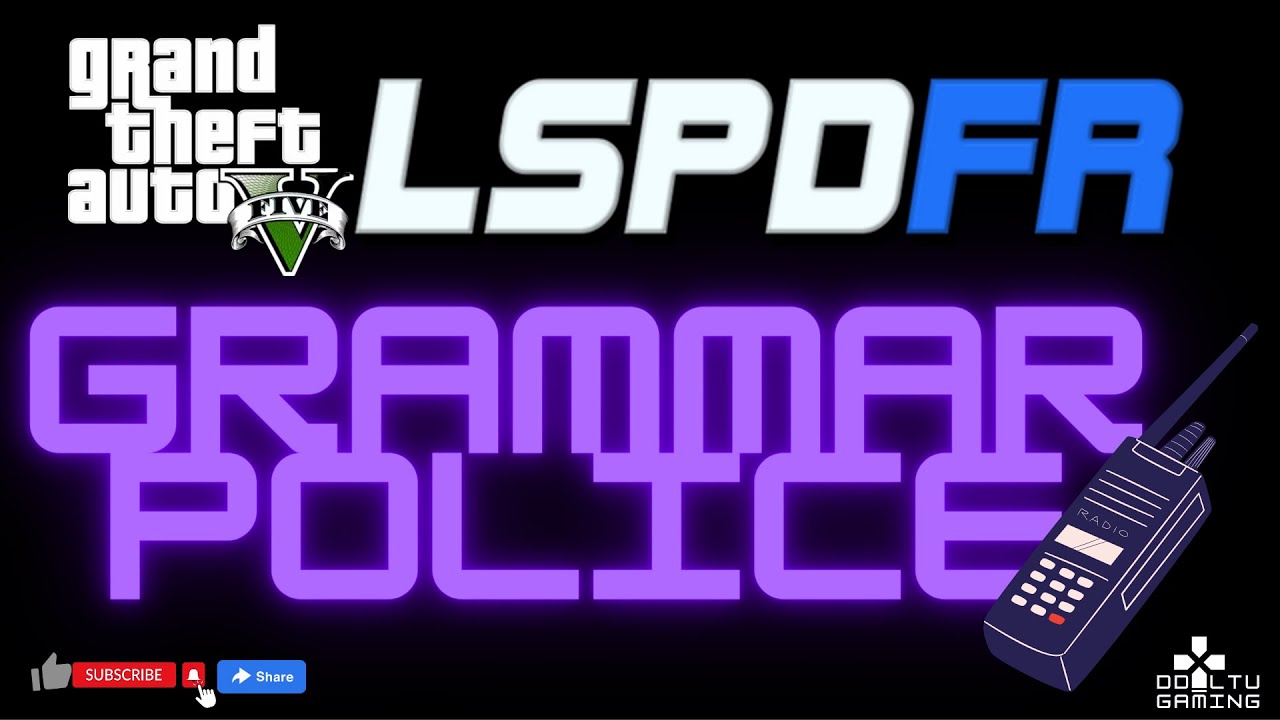 Grammar Police Exposed in LSPDFR: Enhanced Mod Showcase - YouTube