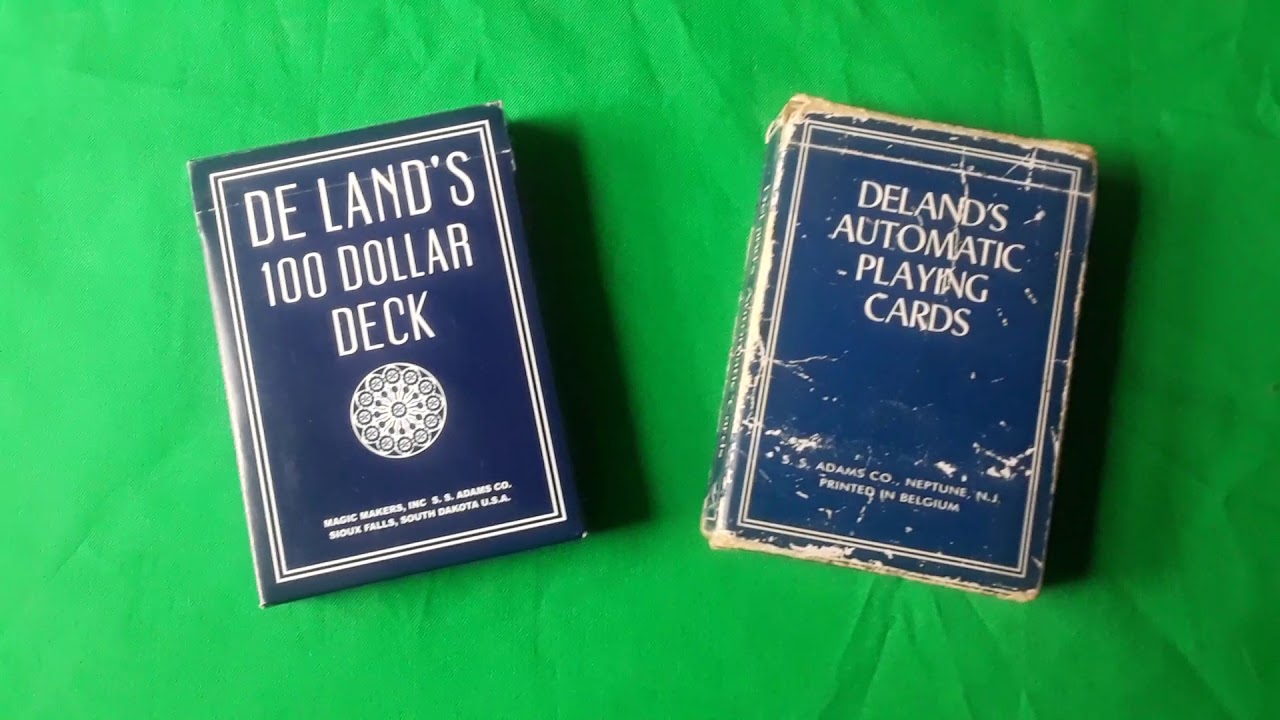 Preview #2: DeLand's Automatic Deck vs. De Land's $100 Deck - YouTube