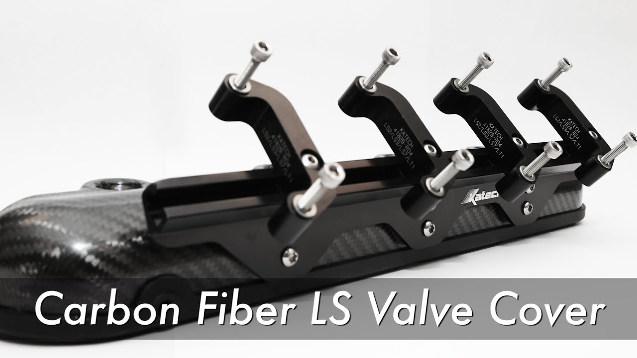 Katech Carbon Fiber Valve Covers for LS Engines - YouTube