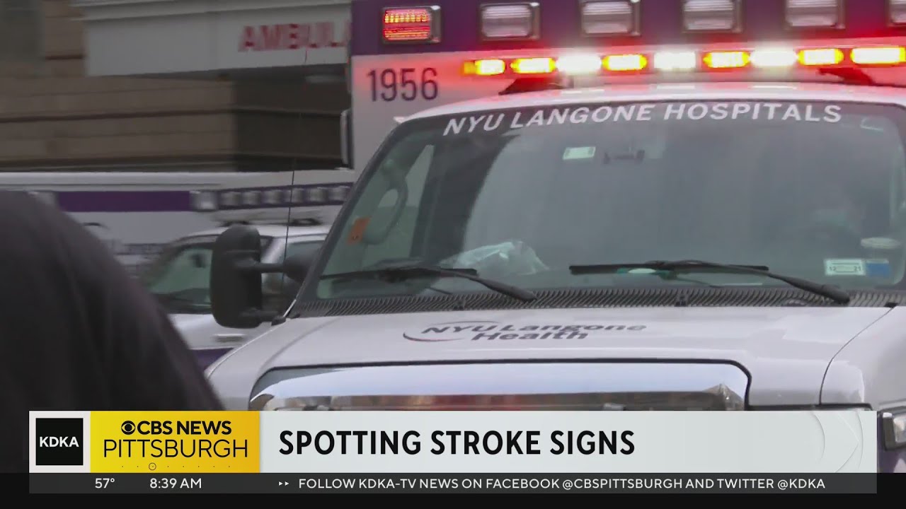 How to spot stroke signs - YouTube