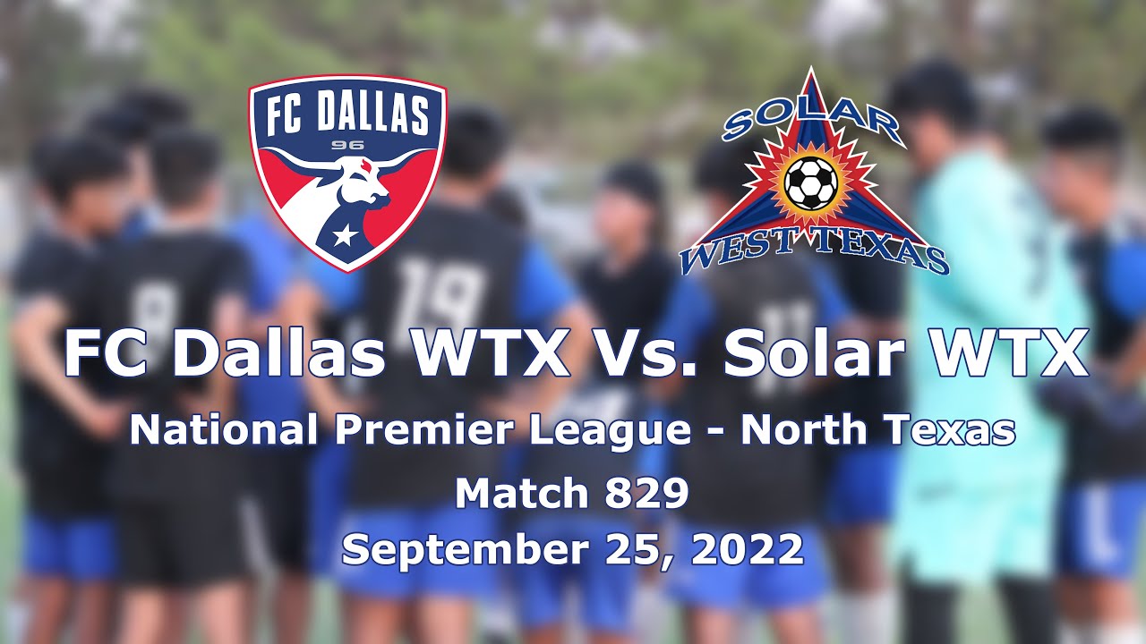 FC Dallas WTX Vs Solar WTX - Fixed scoreboard - YouTube