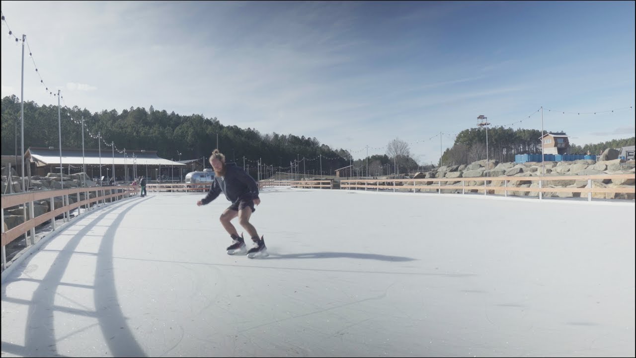Ice Skating at the Whitewater Center! - YouTube