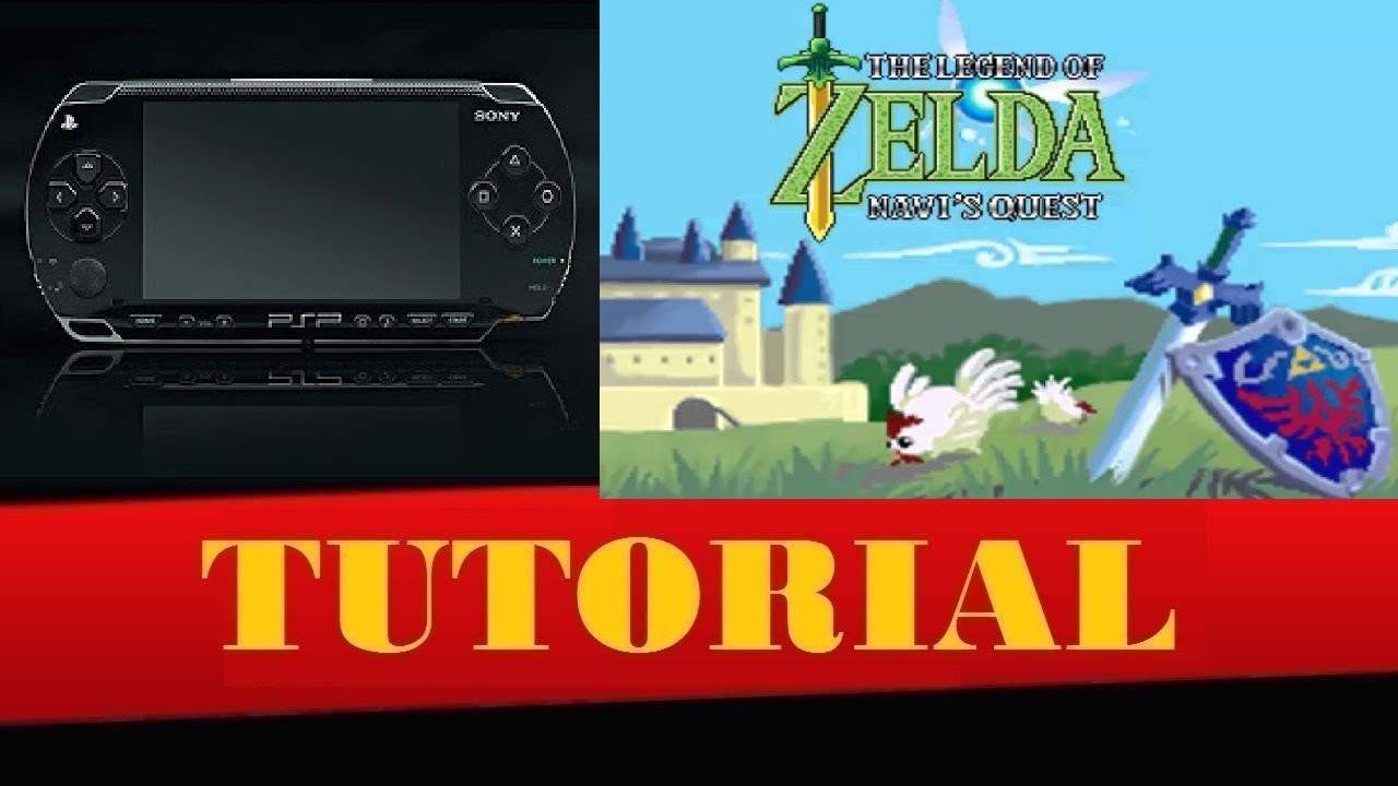 Zelda Navi's Quest no seu PSP - YouTube