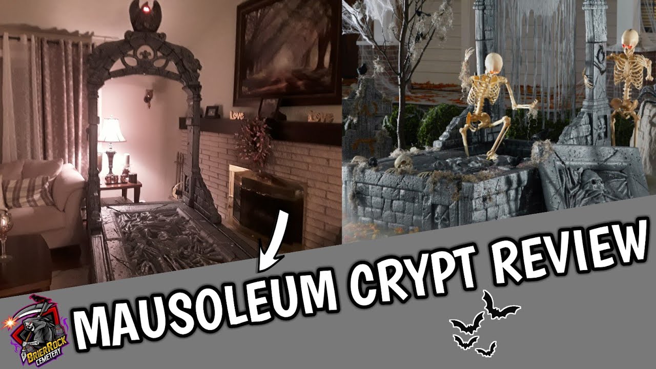 Mausoleum / Crypt Combo - Halloween Home Depot Prop Review - YouTube