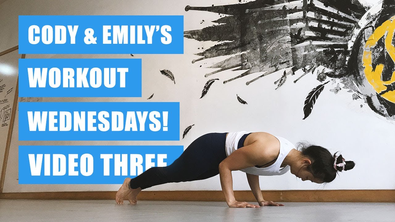 WORKOUT WEDNESDAYS with CODY & EMILY #3 (20min AMRAP Bodyweight Workout ...