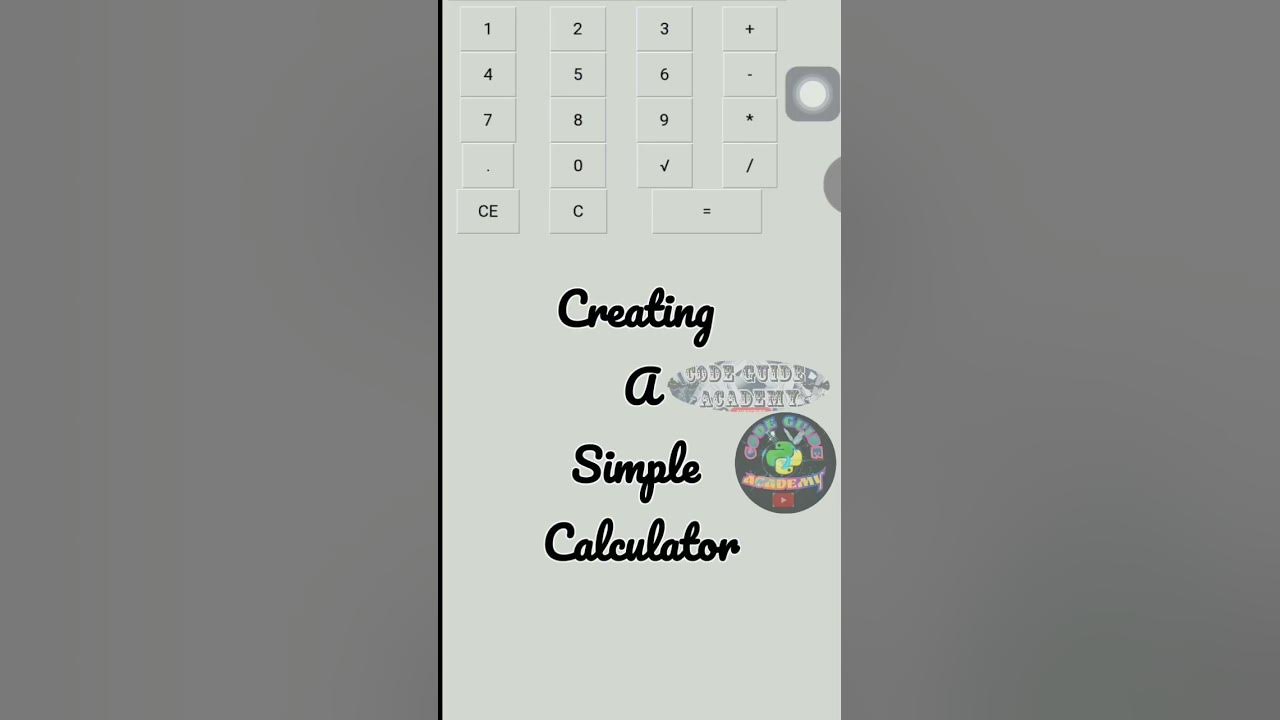 Create A Simple Calculator With Python Step By Step Tutorial Python Coding Tutorial
