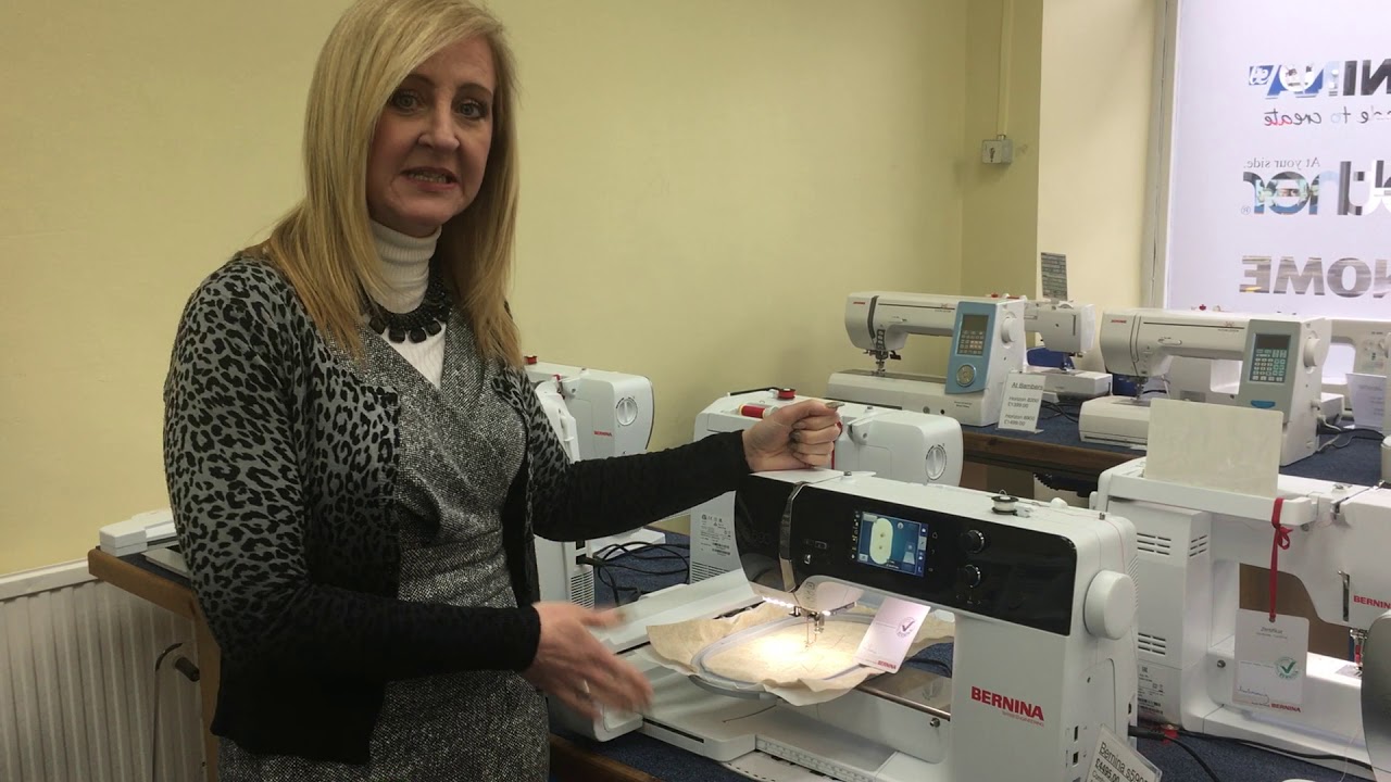 Bernina 590 sewing machine - YouTube