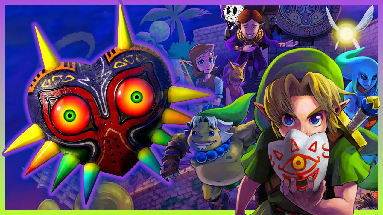 LIVE - LEGEND OF ZELDA: MAJORA'S MASK | ALL MASKS - YouTube