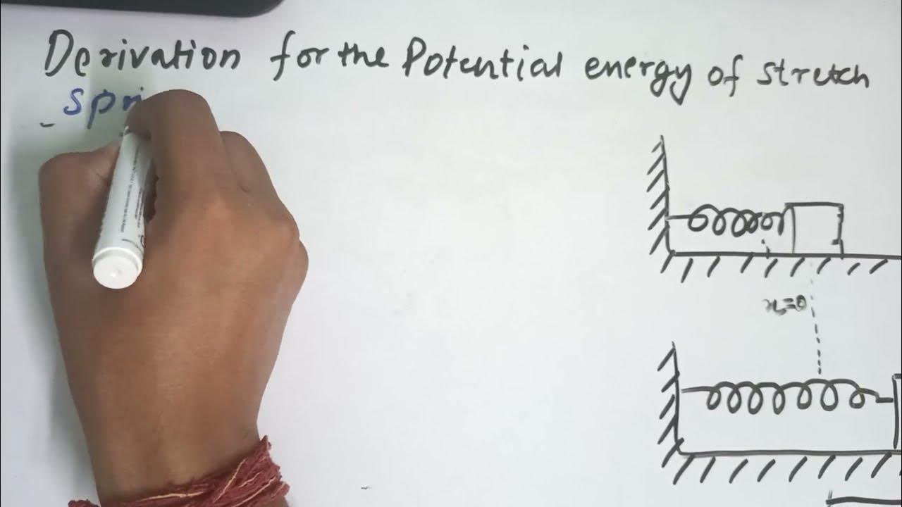 Derive An Expression For Potential Energy Of A Stretched Spring derive-an-expression-for-potential-energy-of-a-stretched-spring