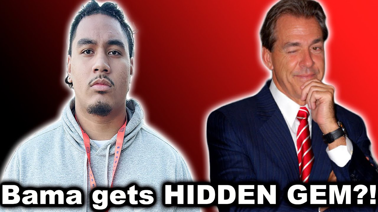 Alabama Football gets a BIG flip from in state DL Isaia Faga! Alabama ...