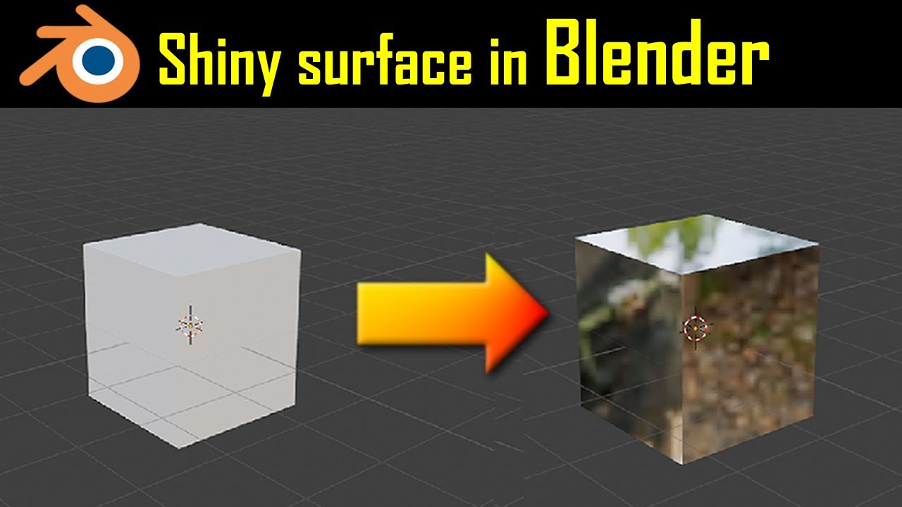 How to Create Shiny and Gloomy Surface in Blender | Realistic Surface ...