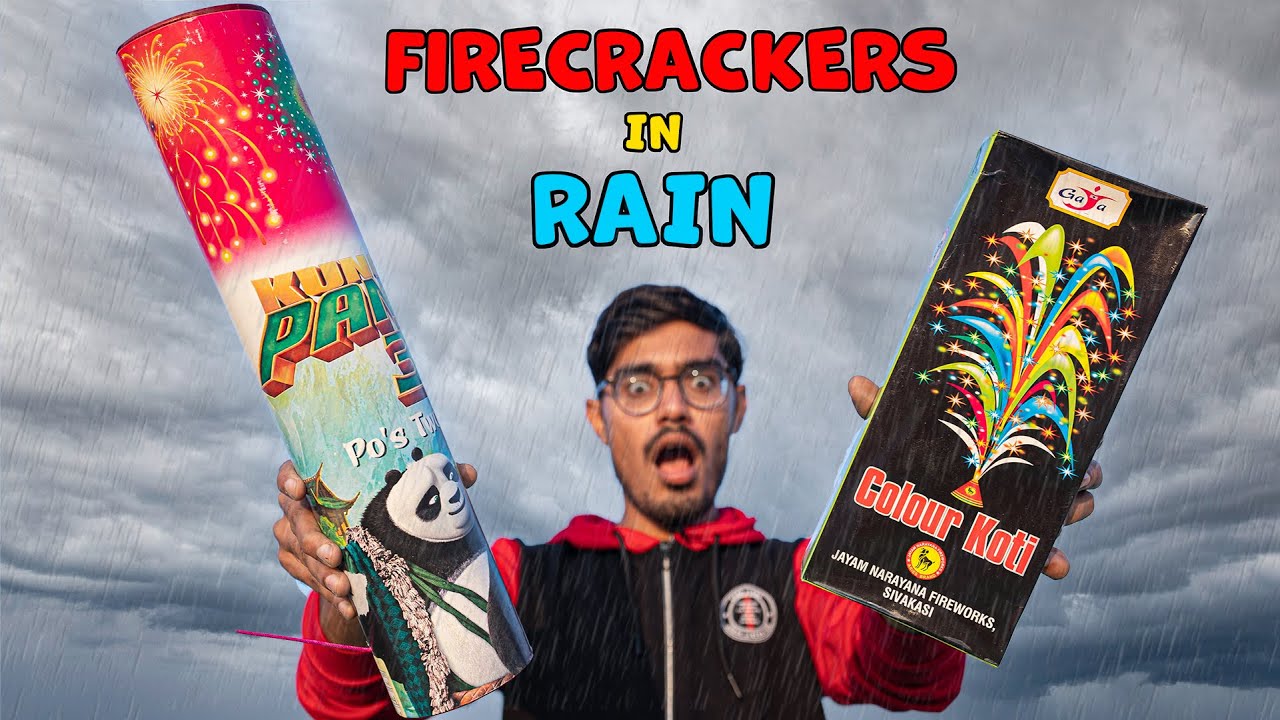 Will Firecrackers Work in Rain? क्या बारिश में पटाखे चल पाएंगे? Awesome ...