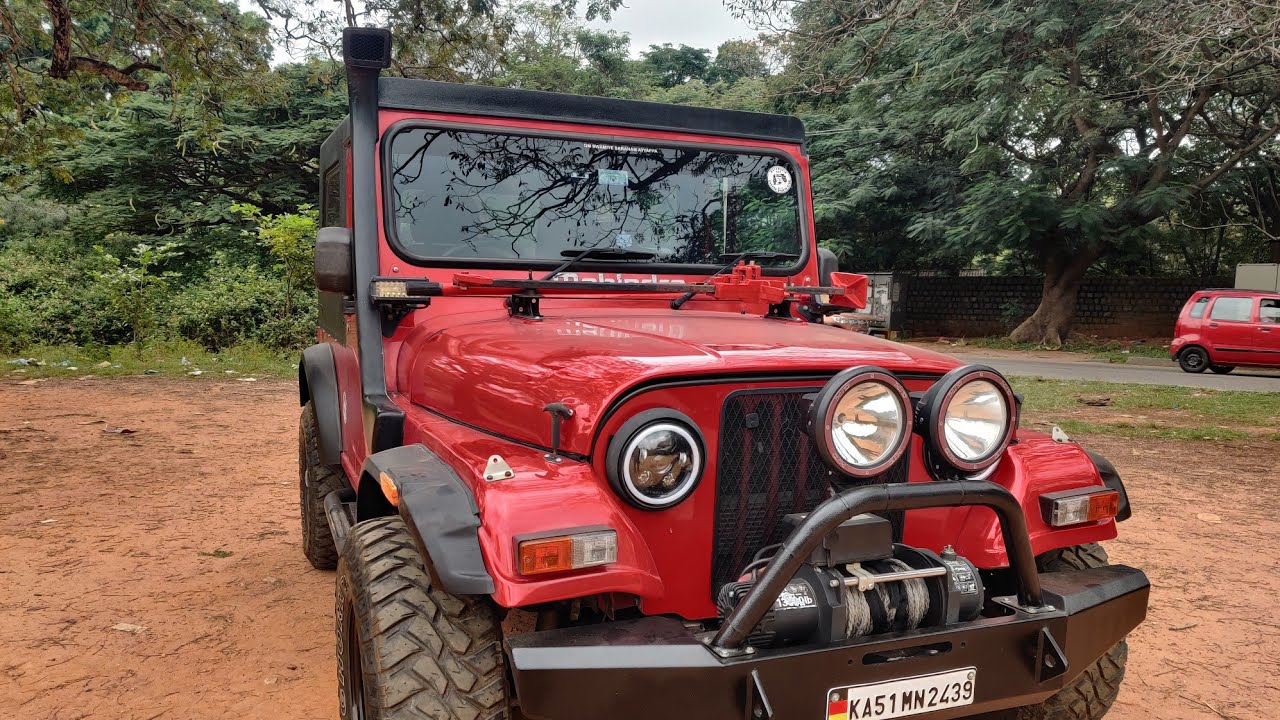 2019 #Mahindra Thar Upgraded with off-road Accessories KA Registration ...