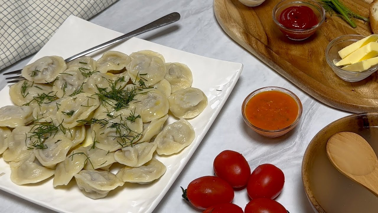 Homemade dumplings (pelmeni). Simple and tasty - YouTube