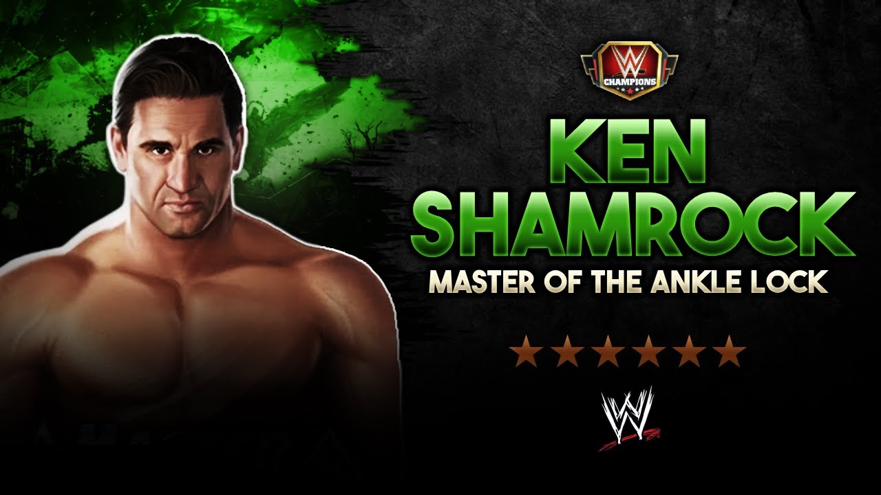 Ken Shamrock “Master of the Ankle Lock” 6-Star Bronze | WWE Champions ...