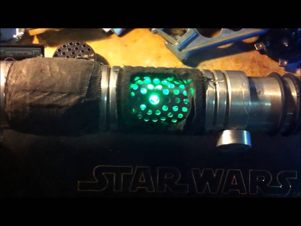 Custom Lightsaber UFX board - YouTube