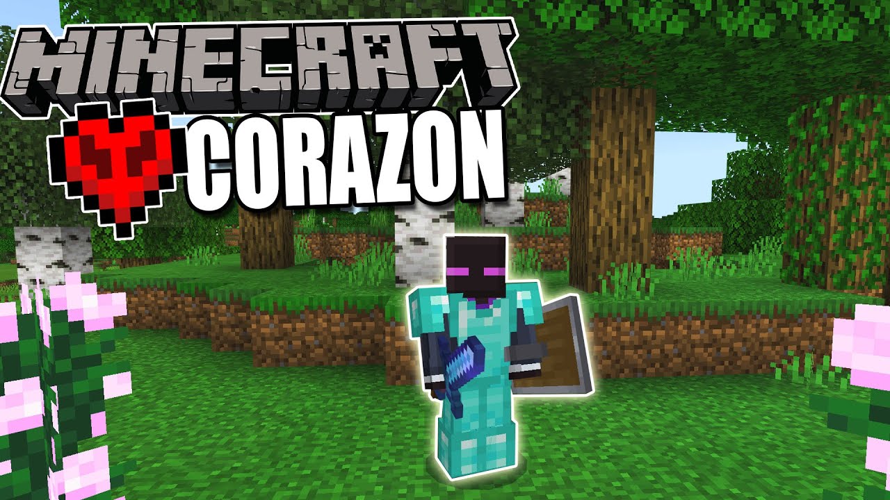 Minecraft Pero Con 1 Solo Corazón - YouTube