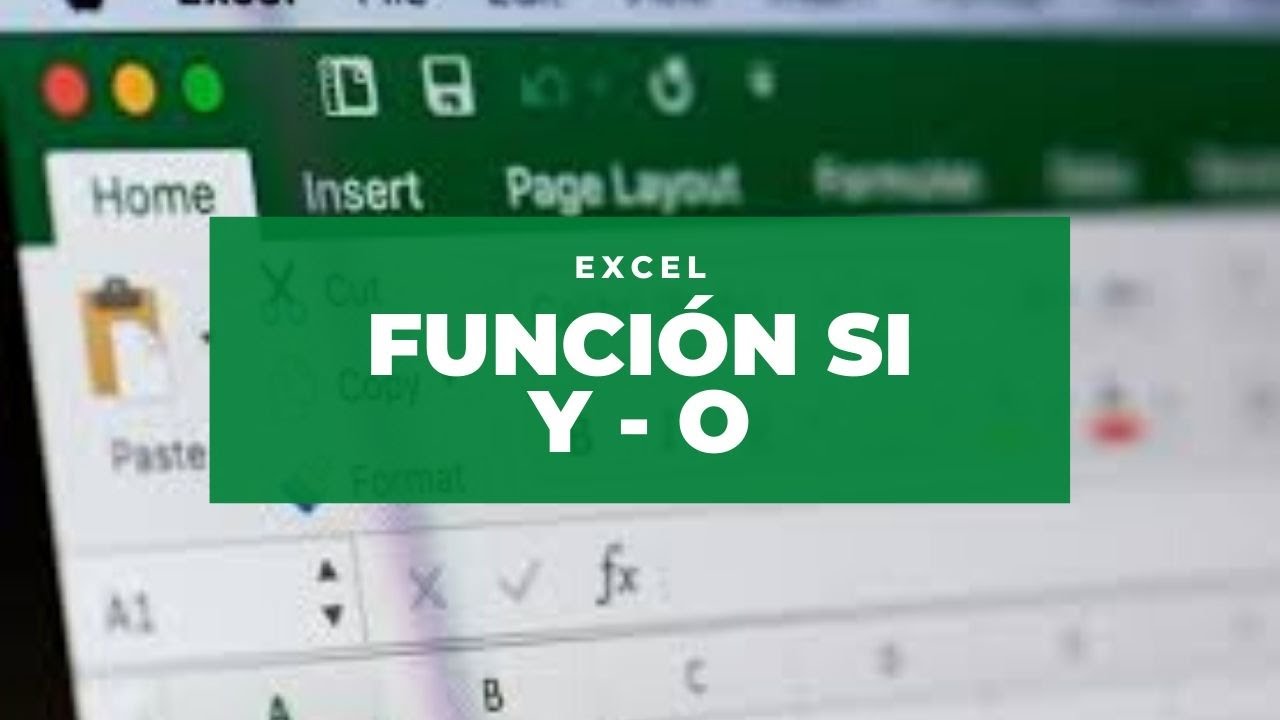 Función SI - Y - O / Excel (Parte I) - YouTube