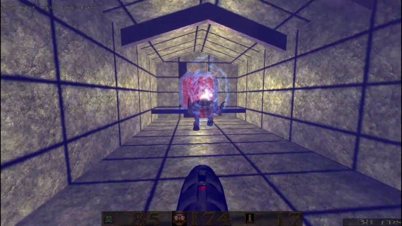 Quake 1, ULTRA graphic 2020, 3 level, WORLD 4 no cheats. (Квейк , 3 ...