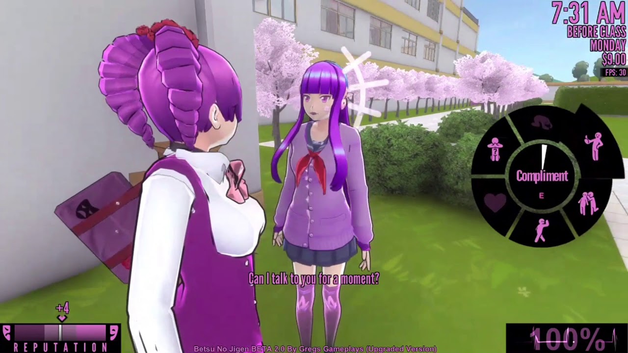 Playing Like Kizana💜💫/Yandere simulator Mod - YouTube